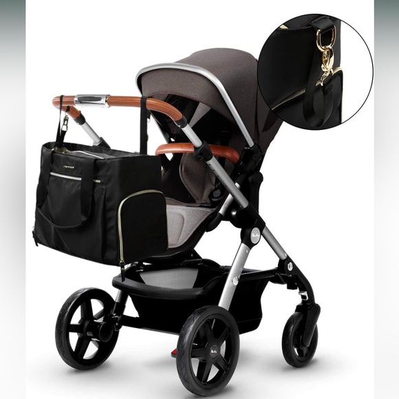 Insulated Breast Pump Bag For Medela Mommore Breast Pump & Diaper Bag ...